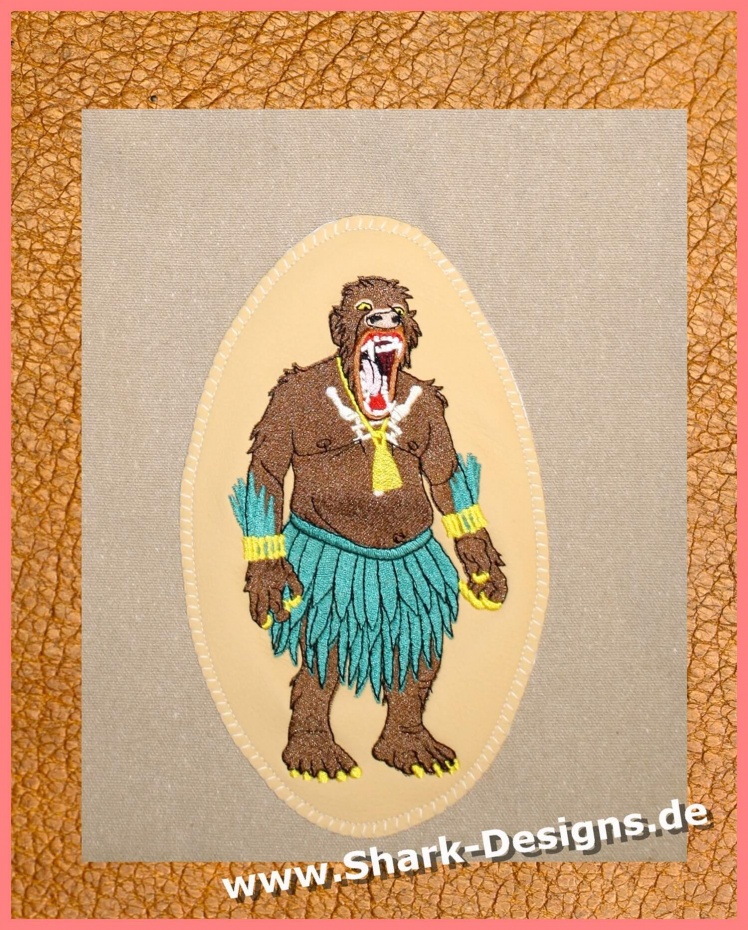 Embroidery file Eloko in 7 hungry sizes