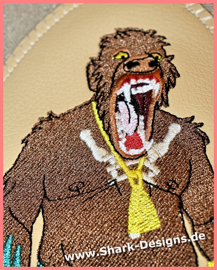 Embroidery file Eloko in 7 hungry sizes