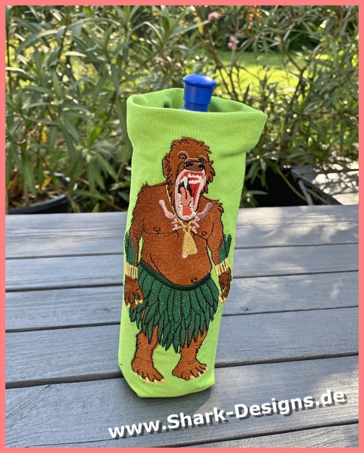 Embroidery file Eloko in 7 hungry sizes