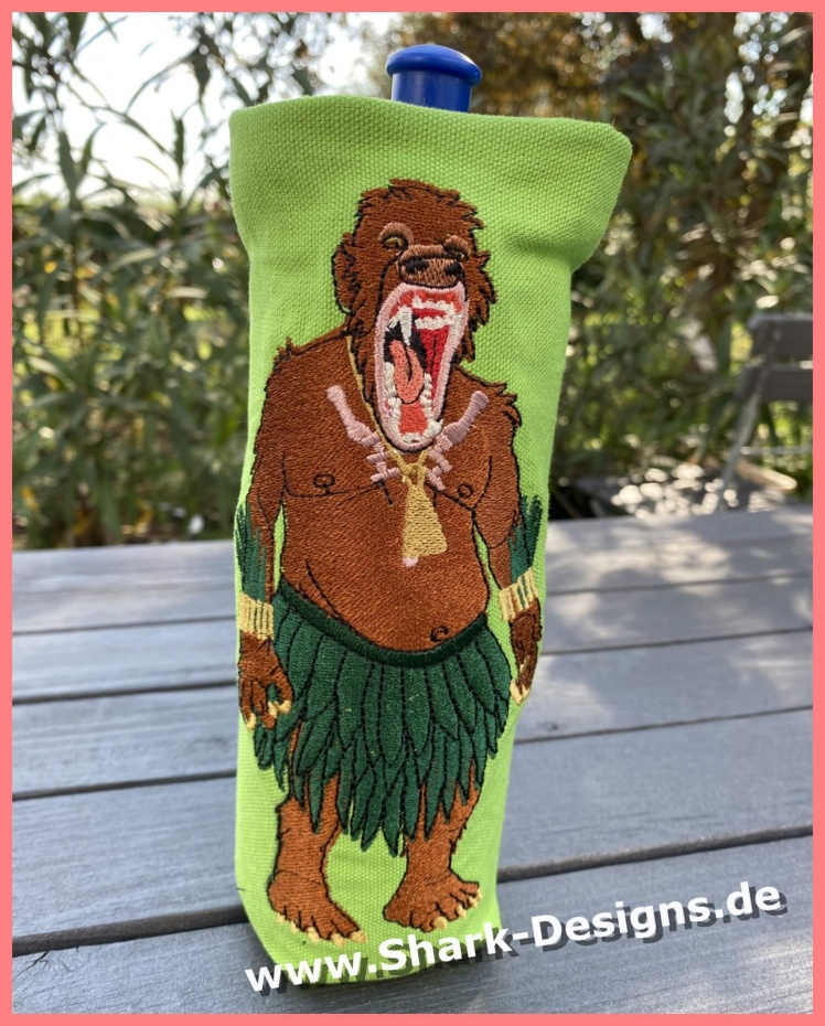 Embroidery file Eloko in 7 hungry sizes