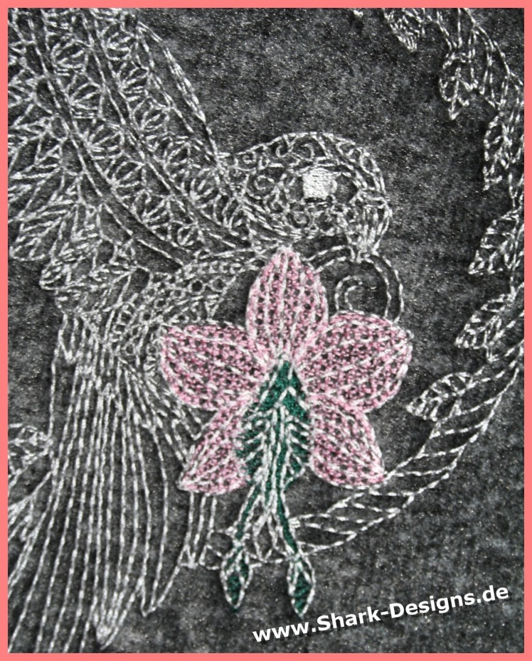 Embroidery file Zen Parrot