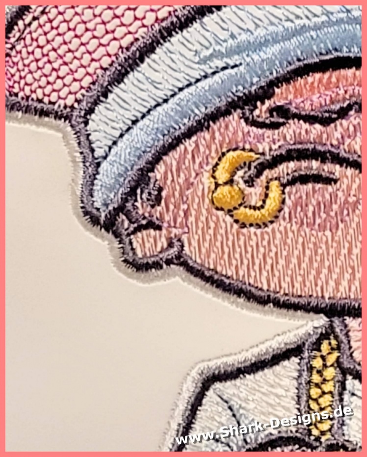 Embroidery file Rapper Boy in 6 youthful sizes