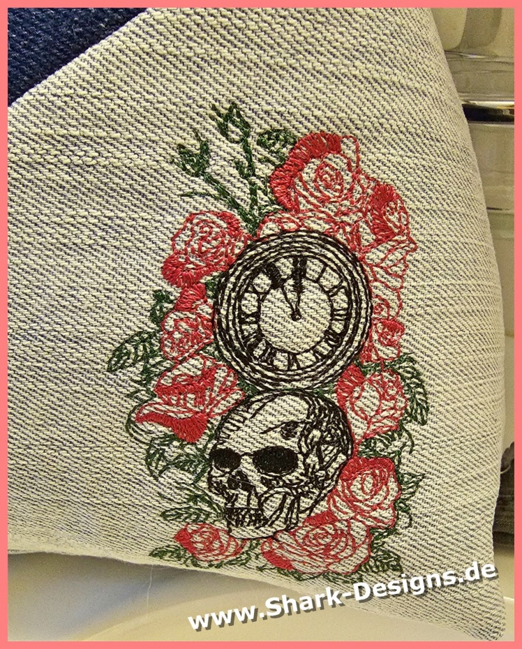 Stickdatei Ende der Zeit - quick and easy