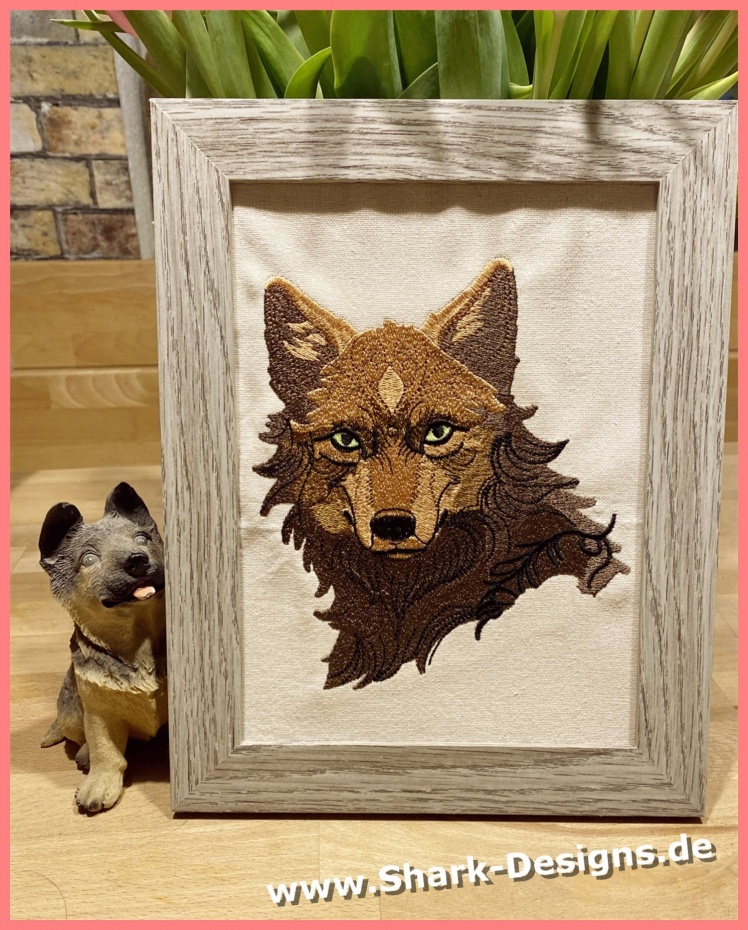 Stickdatei Wolf 6