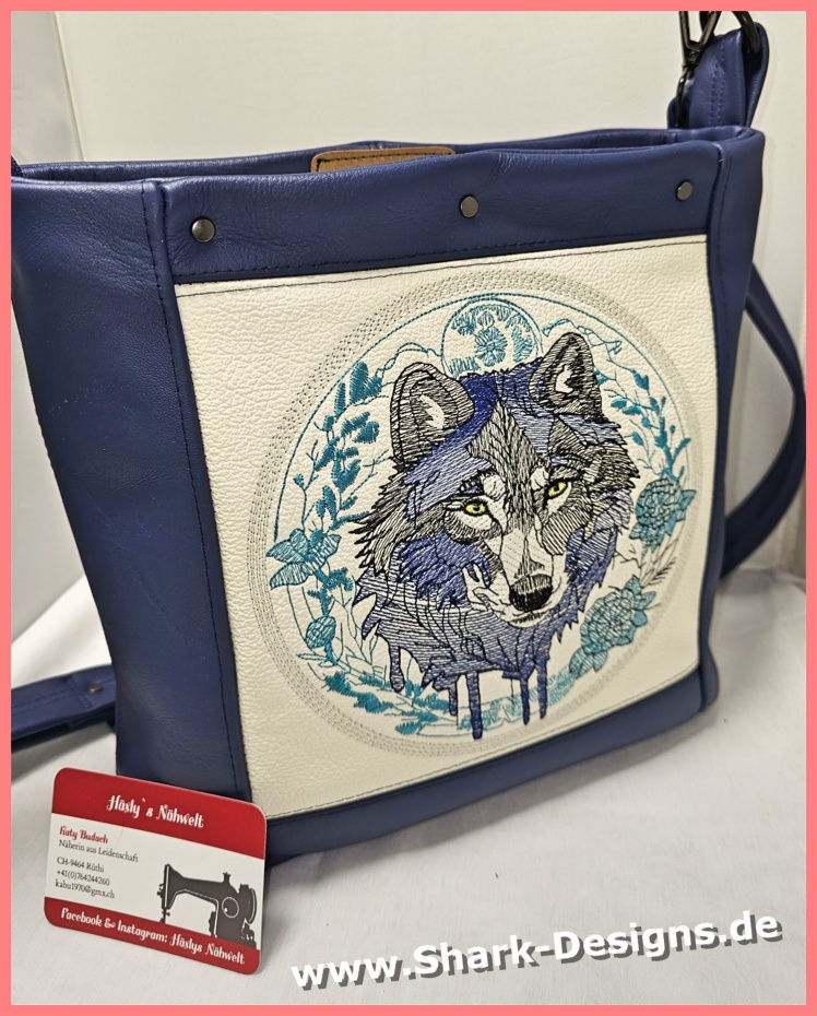 Stickdatei Indigo Wolf