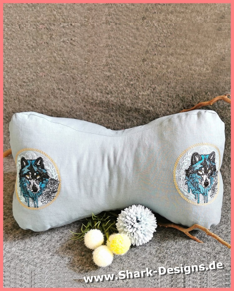 Stickdatei Indigo Wolf