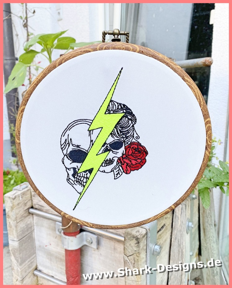 Stickdatei Ehekrach - quick and easy