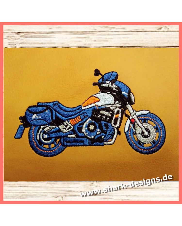 Embroidery file Bike 5, motorcycle of the top class!