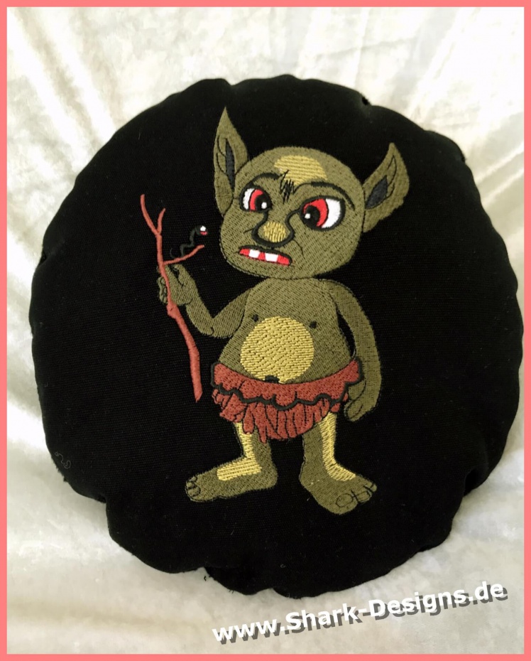 Embroidery files Vegetarian goblins, single or as a set