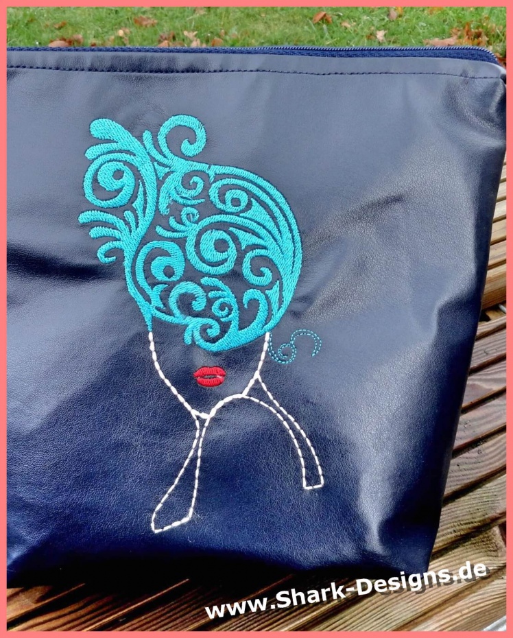 Embroidery file Madeleine in 6 sizes